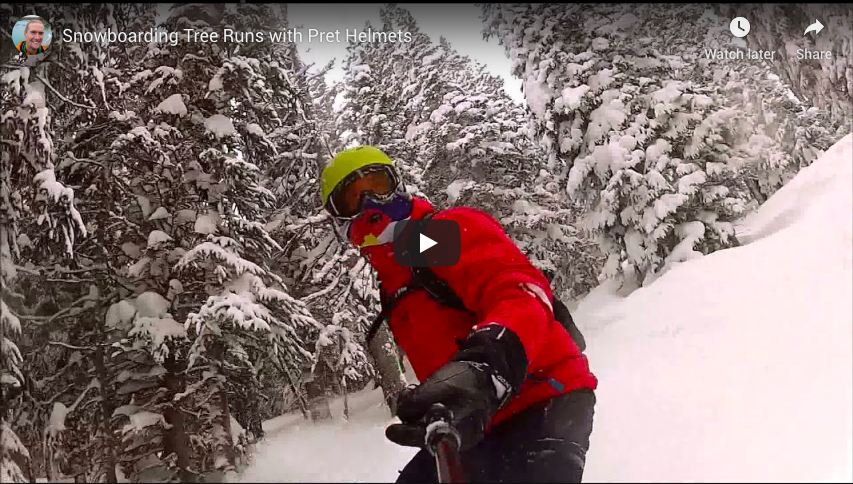 Pret Snowboarding Helmets and Tree Runs – Pret Helmets