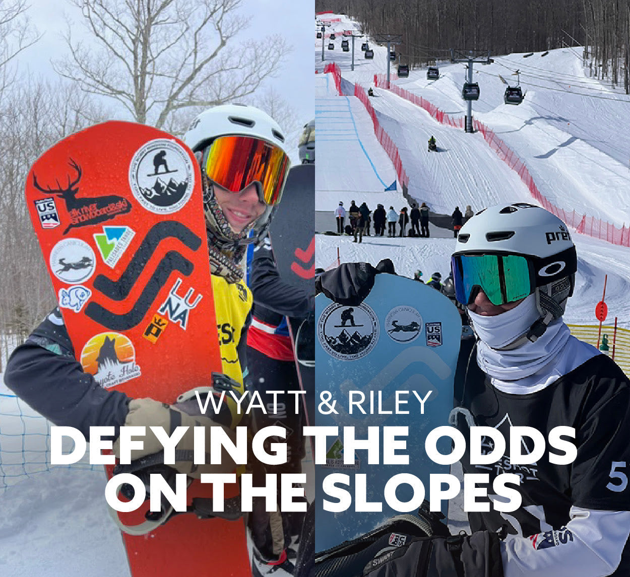 Wyatt & Riley: From NICU Fighters to Snowboard Cross Champions – Pret ...